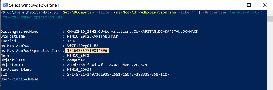 Microsoft LAPS – atakowanie i ochrona. Część 3 – rekonesans, atakowanie ...