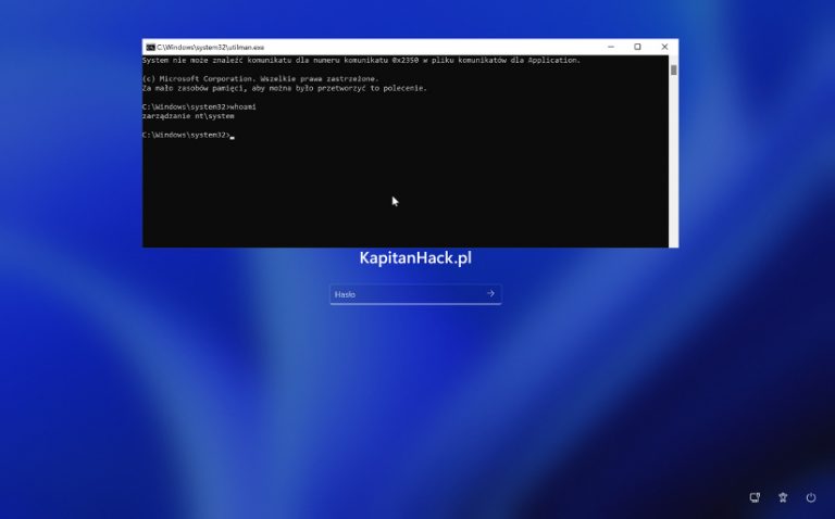 Jak uzyskać pełny dostęp do Windows? Tworzymy backdoor i uruchamiamy ...
